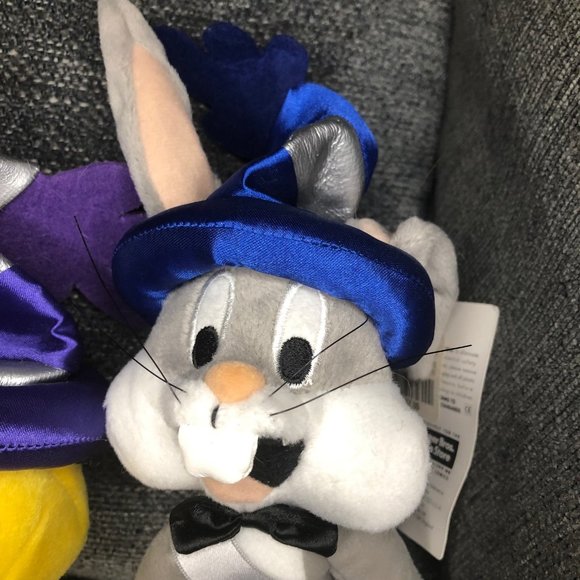 Warner Bros. | Toys | Y2k Millooneyums Looney Tunes Beanie Plush Bugs ...